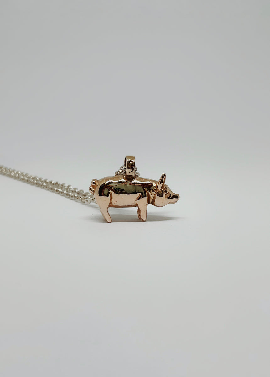 Pig Pendant Special Edition (With Chain) – Cruzada Jewelry International